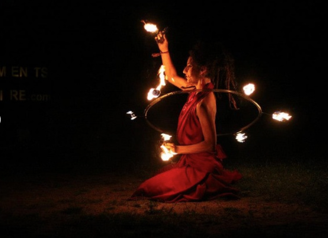 Bambolês de fogo – Bambolear